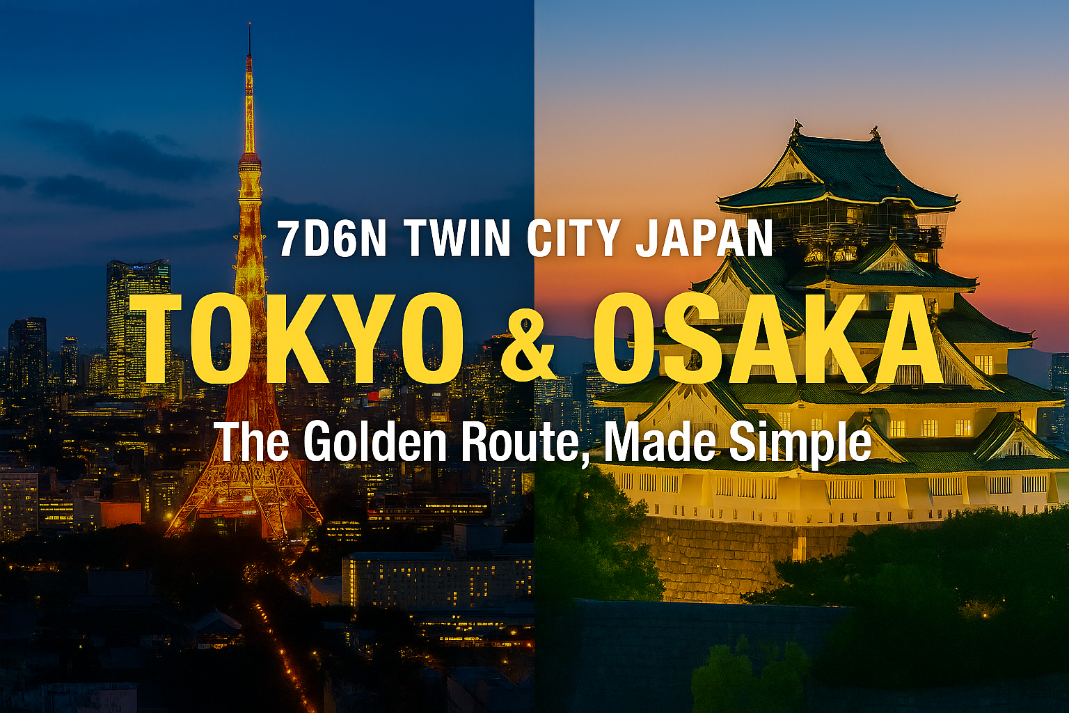 Tokyo & Osaka – Japan’s Golden Route, Made Simple - HIS